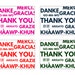 Printable Multilingual Thank You Card Template Thank You - Etsy