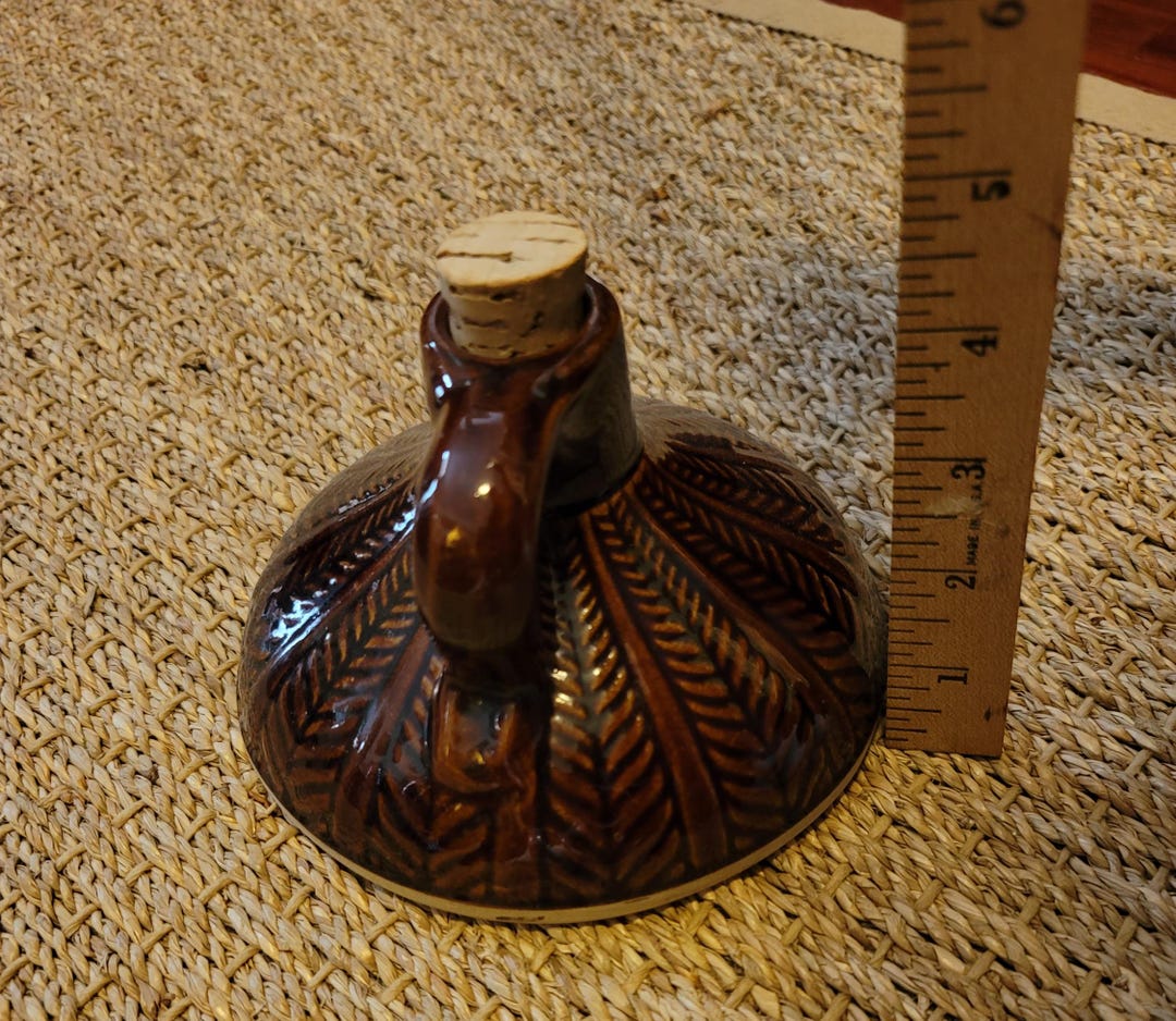 Stoneware Ceramic Moonshine Jug Style Jar Lid - Etsy