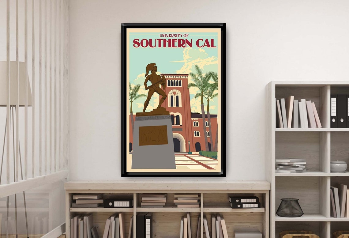USC Trojans University of Southern California Tommy Trojan | Etsy