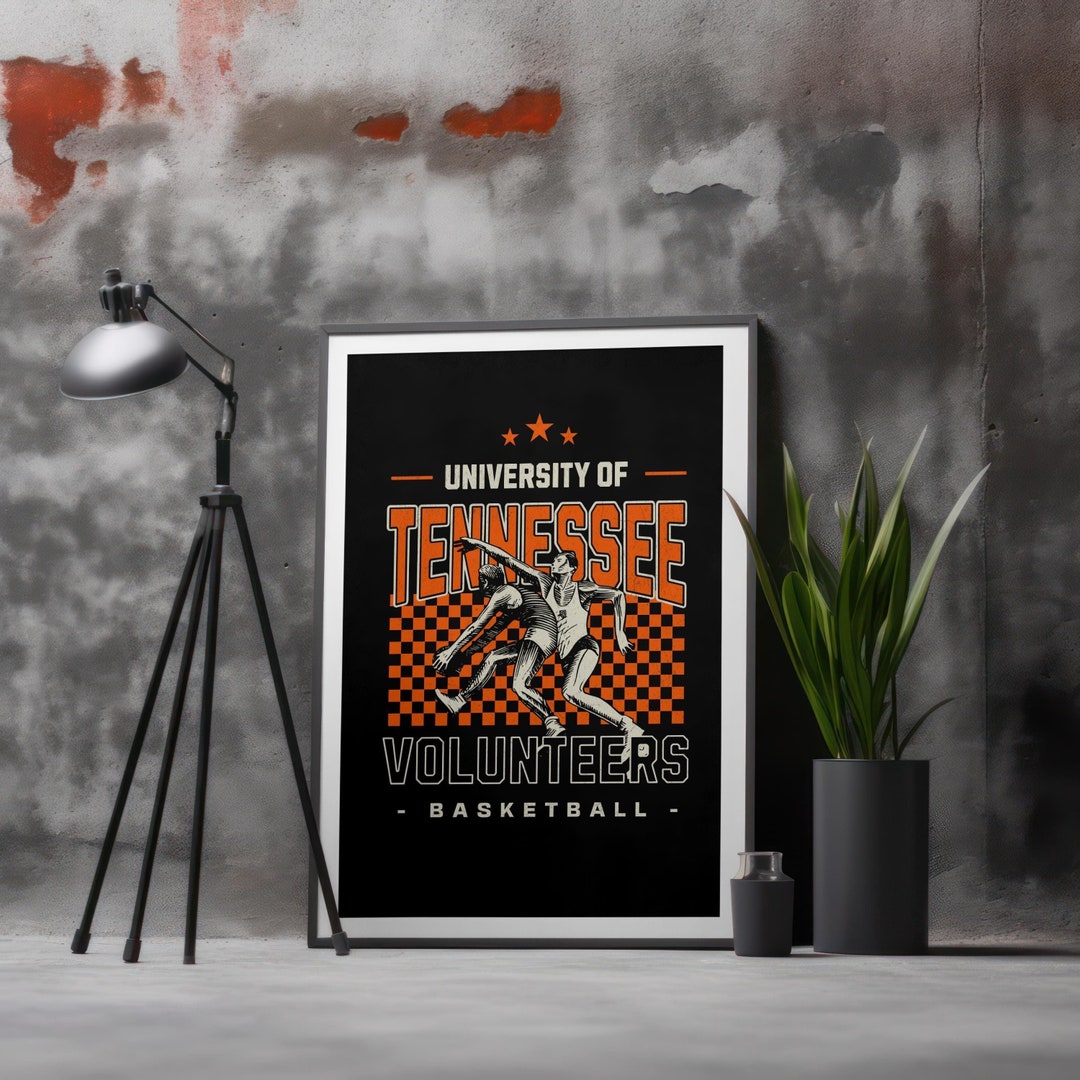 University of Tennessee Vols Poster Digital Download, Vintage Tennessee ...