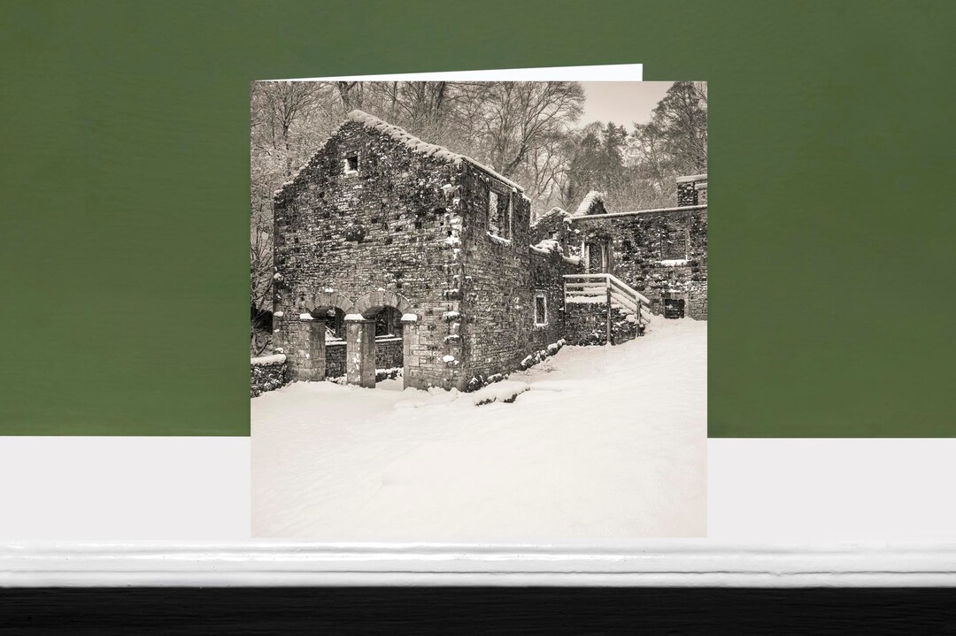 The Howk Bobbin Mill Greetings Card Caldbeck Cumbria the - Etsy