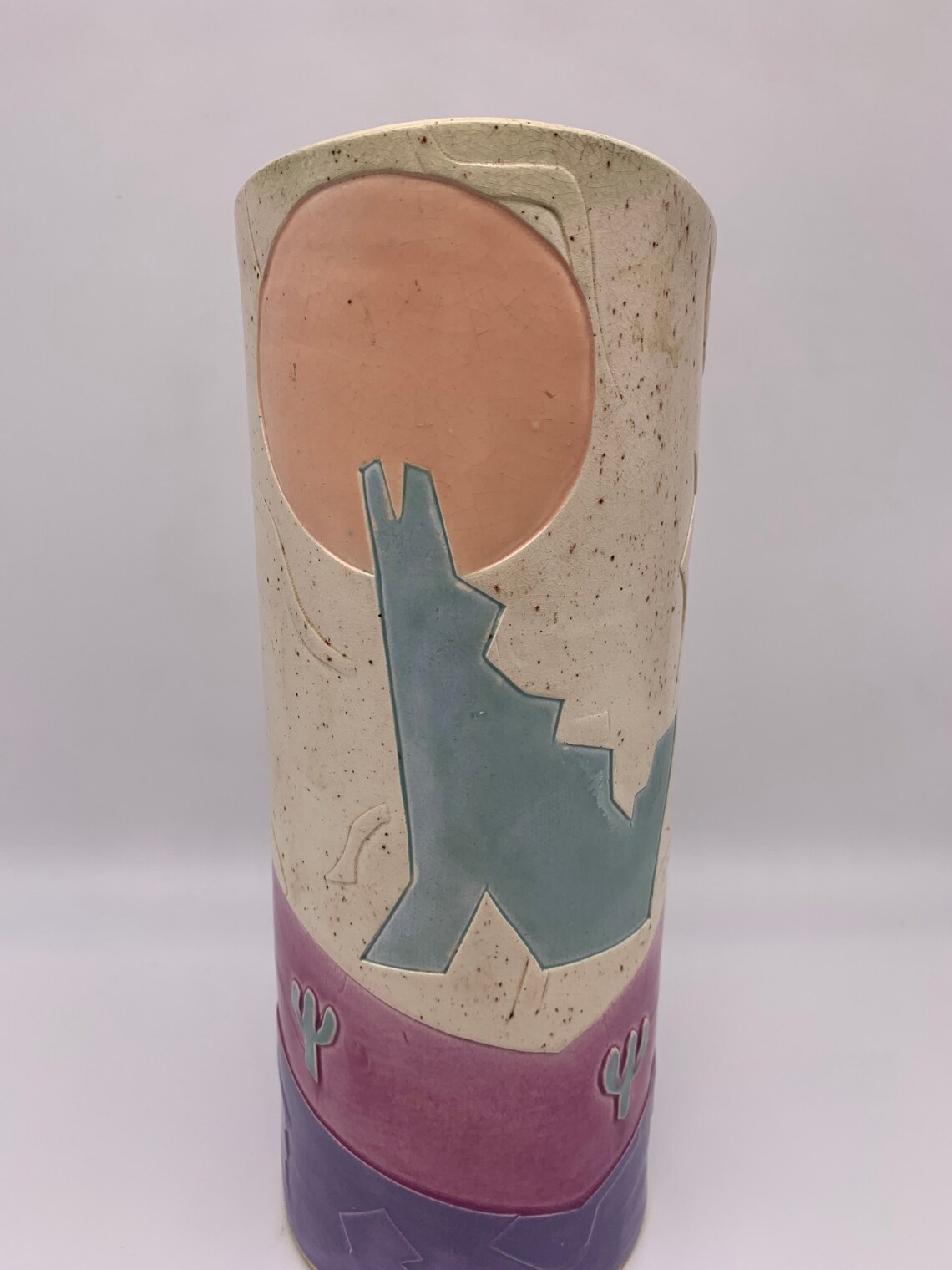 Southwestern Pottery Vase Barbara Demery Signed Desert - Etsy