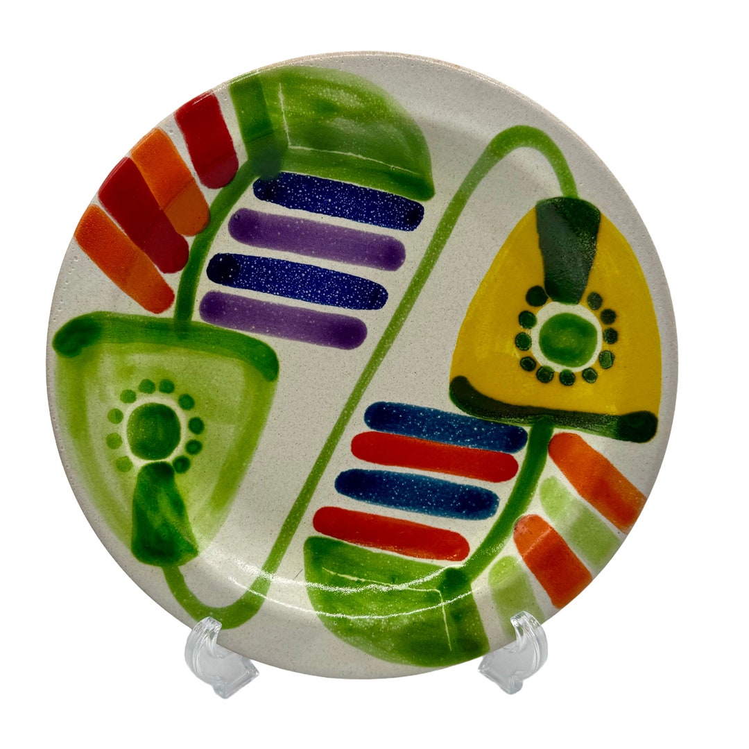 Scarse Giovani Desimone Hand Painted Italian Plate, 1960s Ceramic ...