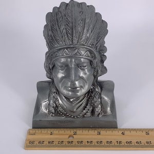 Vintage Indian Chief Coin Bank, Advertising Piece for Multnomah Bank - Etsy