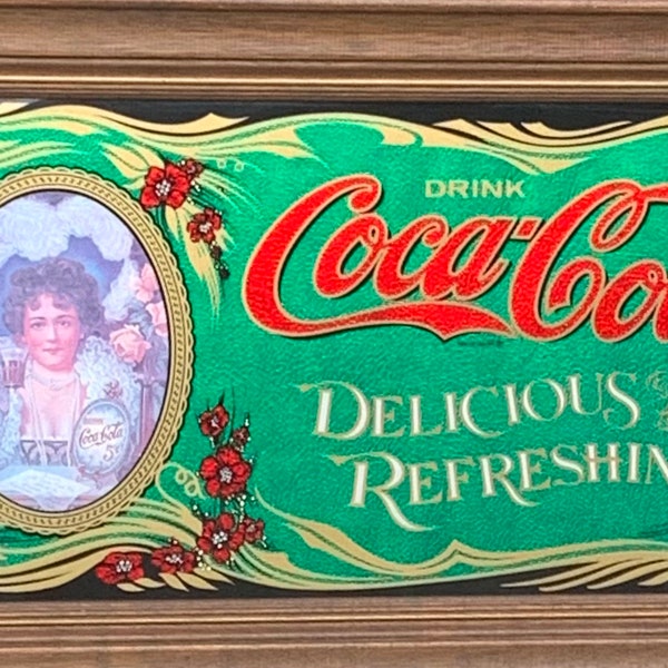 Coca Cola Green Sign - Etsy