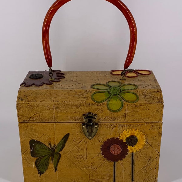 Vintage Box Purse - Etsy