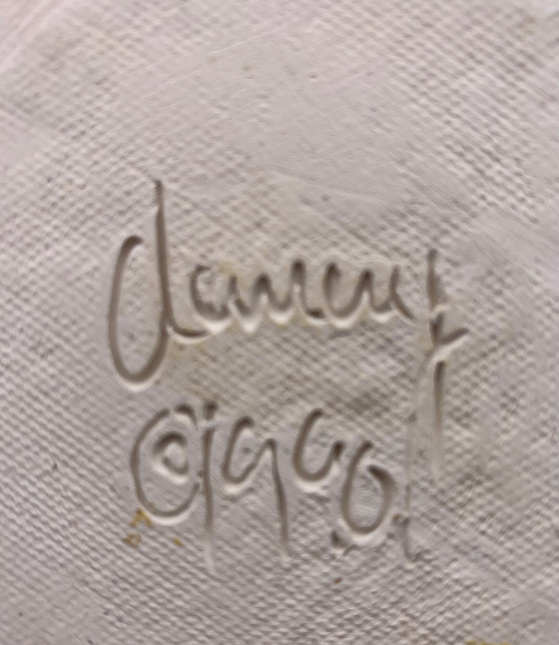 Southwestern Pottery Vase, Barbara Demery Signed Desert Ceramic Vessel ...