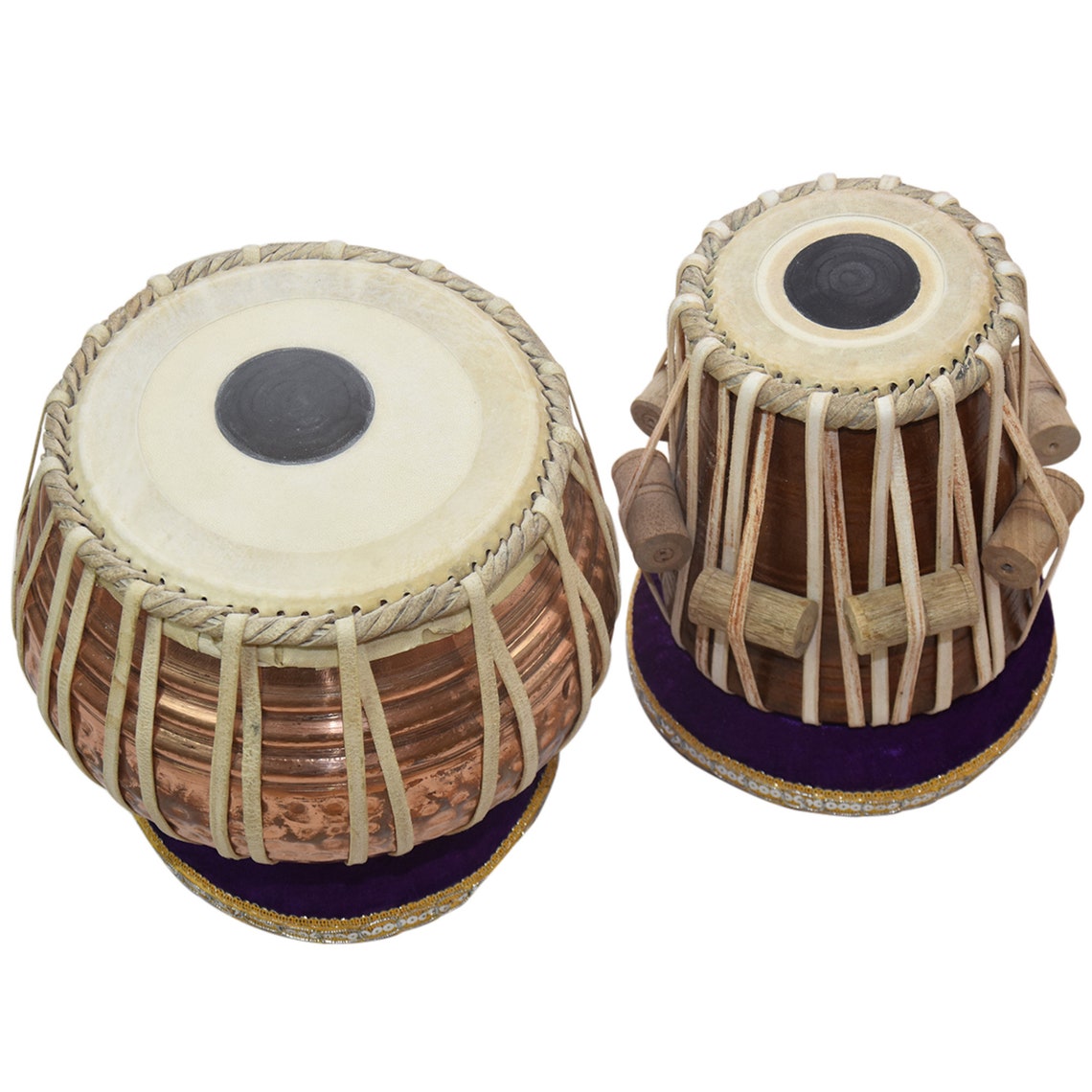 TAAL Professional 4KG Copper Tabla Set ~ Indian Handmade | Shipped From ...