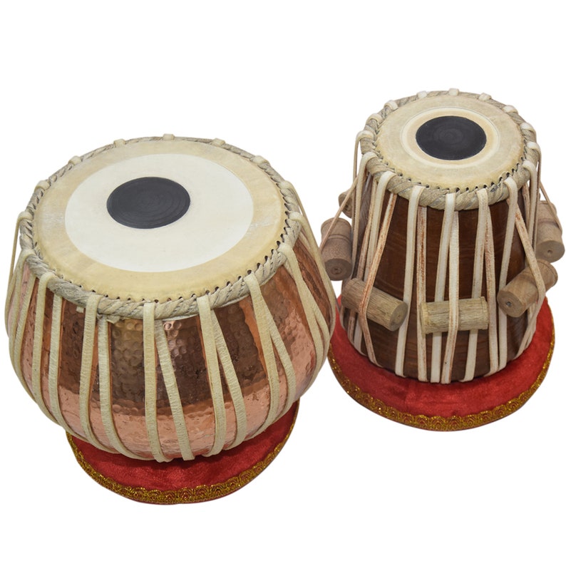 Tablas | TAAL Standard 3.5 KG Copper Tabla Set ~ Indian Handmade ...