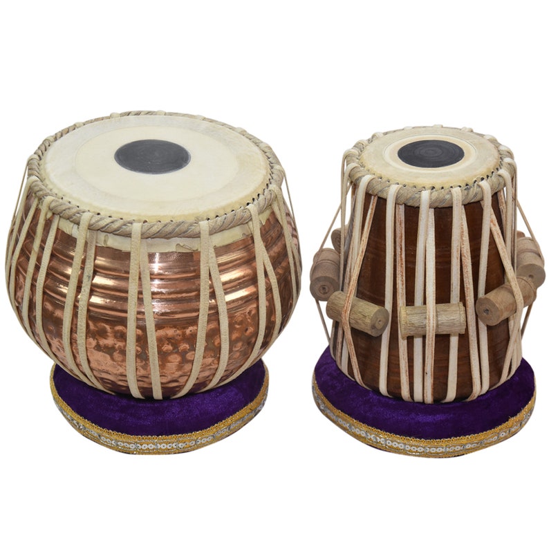 TAAL Professional 4KG Copper Tabla Set ~ Indian Handmade | Shipped From ...