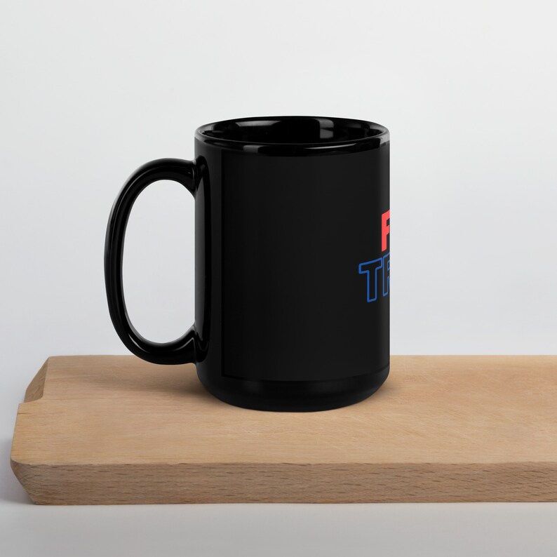 Free Trump Black Glossy Mug Donald Trump Coffee Cup Pro America Pro ...