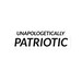 Unapologetically Patriotic Sticker American Patriot USA Patriotism Car ...