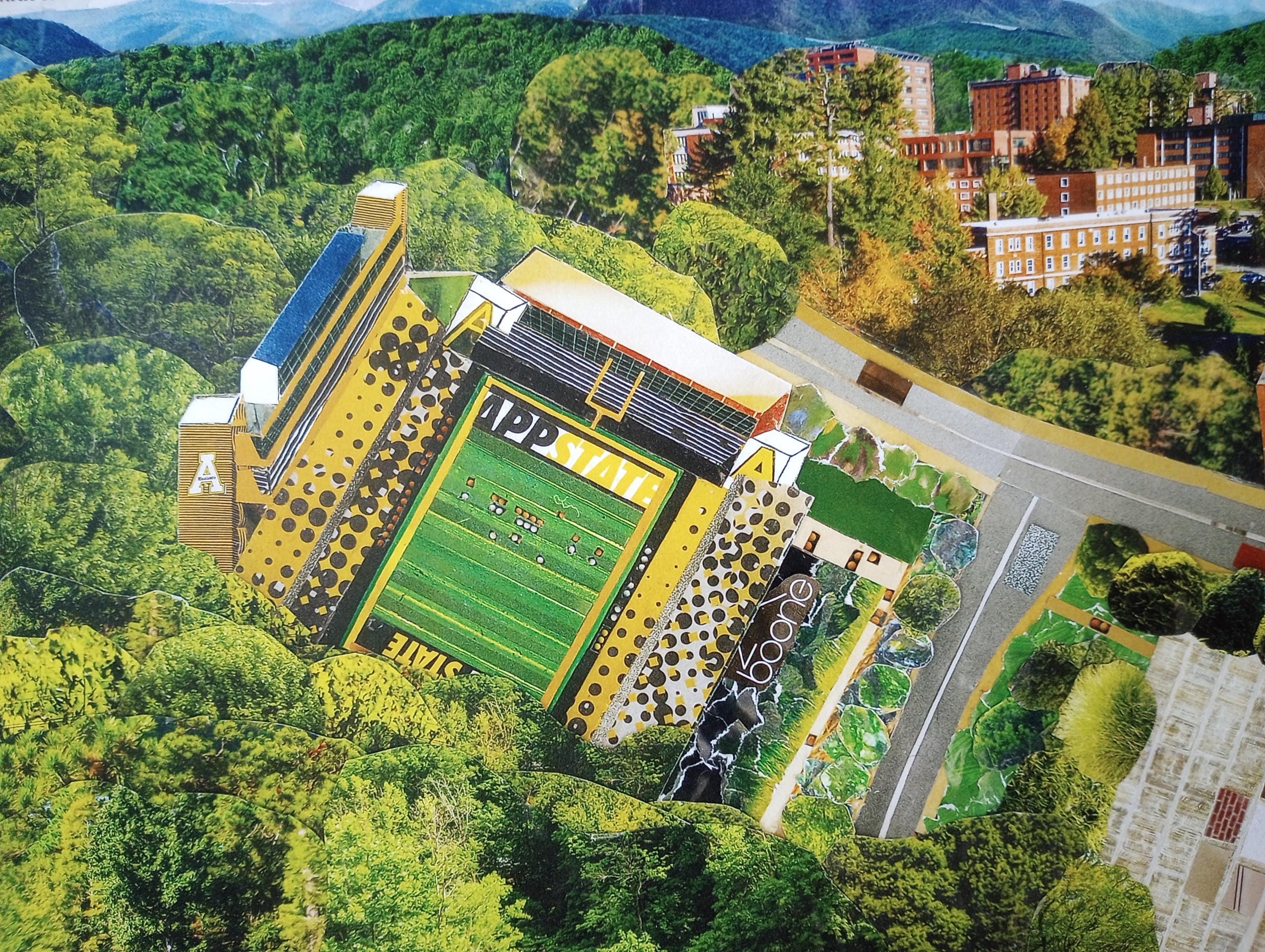 App State Football Field, Kidd Brewer Stadium, Boone NC, Appalachian ...