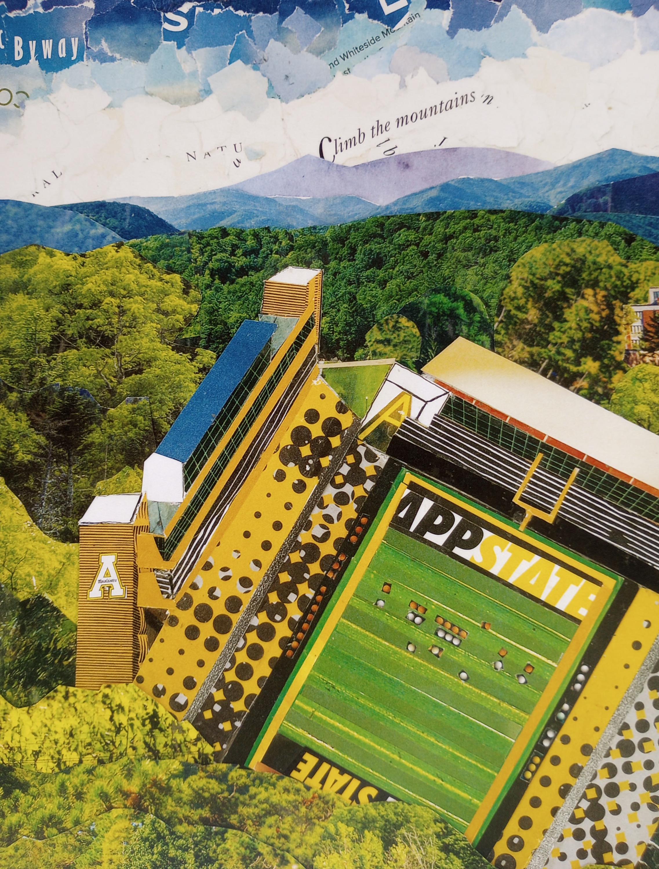 App State Football Field, Kidd Brewer Stadium, Boone NC, Appalachian ...
