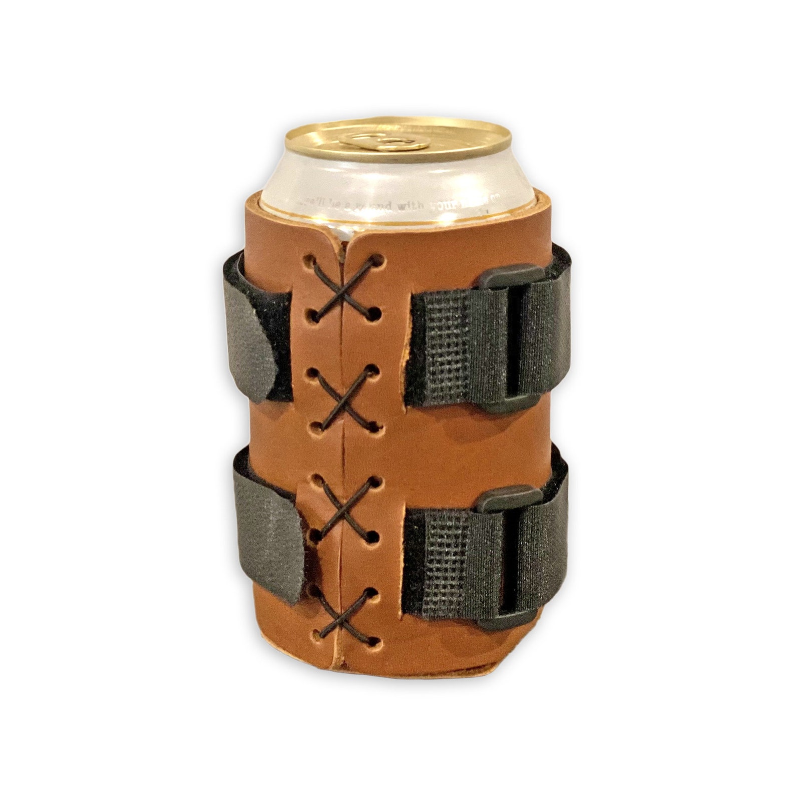 Premium Leather Ski Pole Beer Holder Beer Binding - Etsy