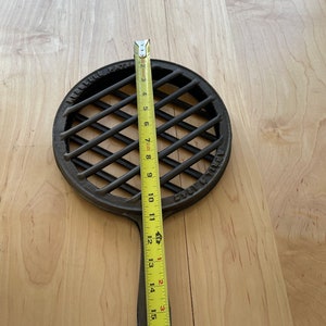 Rare! Russell’s Patent 1867 Cast Iron Hinged Double Broiler - Etsy