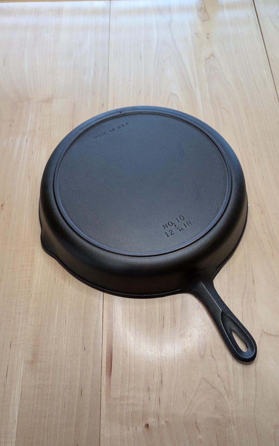 Birmingham Stove & Range #10 Cast Iron Skillet W/ Heat Ring - Etsy