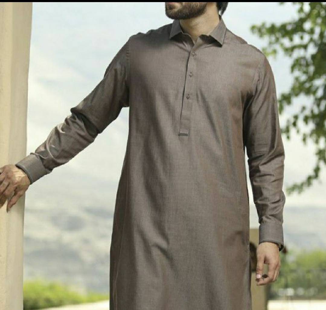 Ethnic Wear Pathani Suit, Handmade Salwar Kameez, Traditional Pathani ...