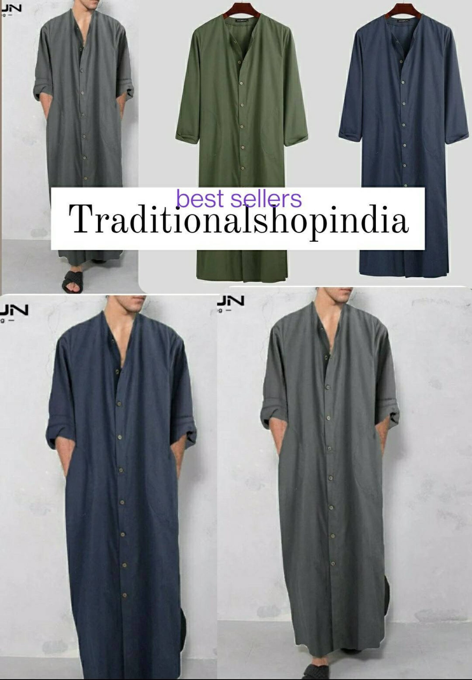 Men's Kaftan. Men's Robeindian Men's Robe - Etsy