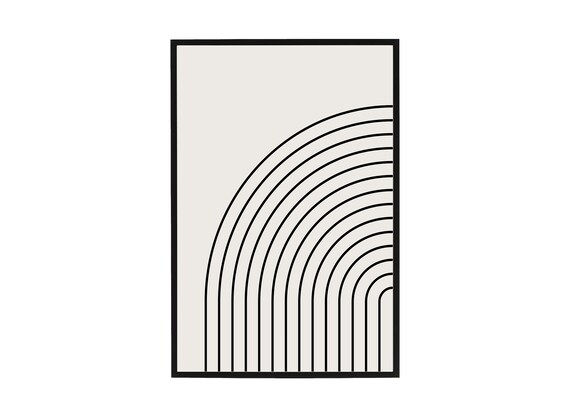 Art Deco Line Art Digital Download - Etsy