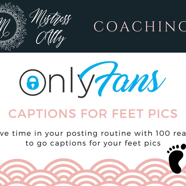 Feet Captions - Etsy UK