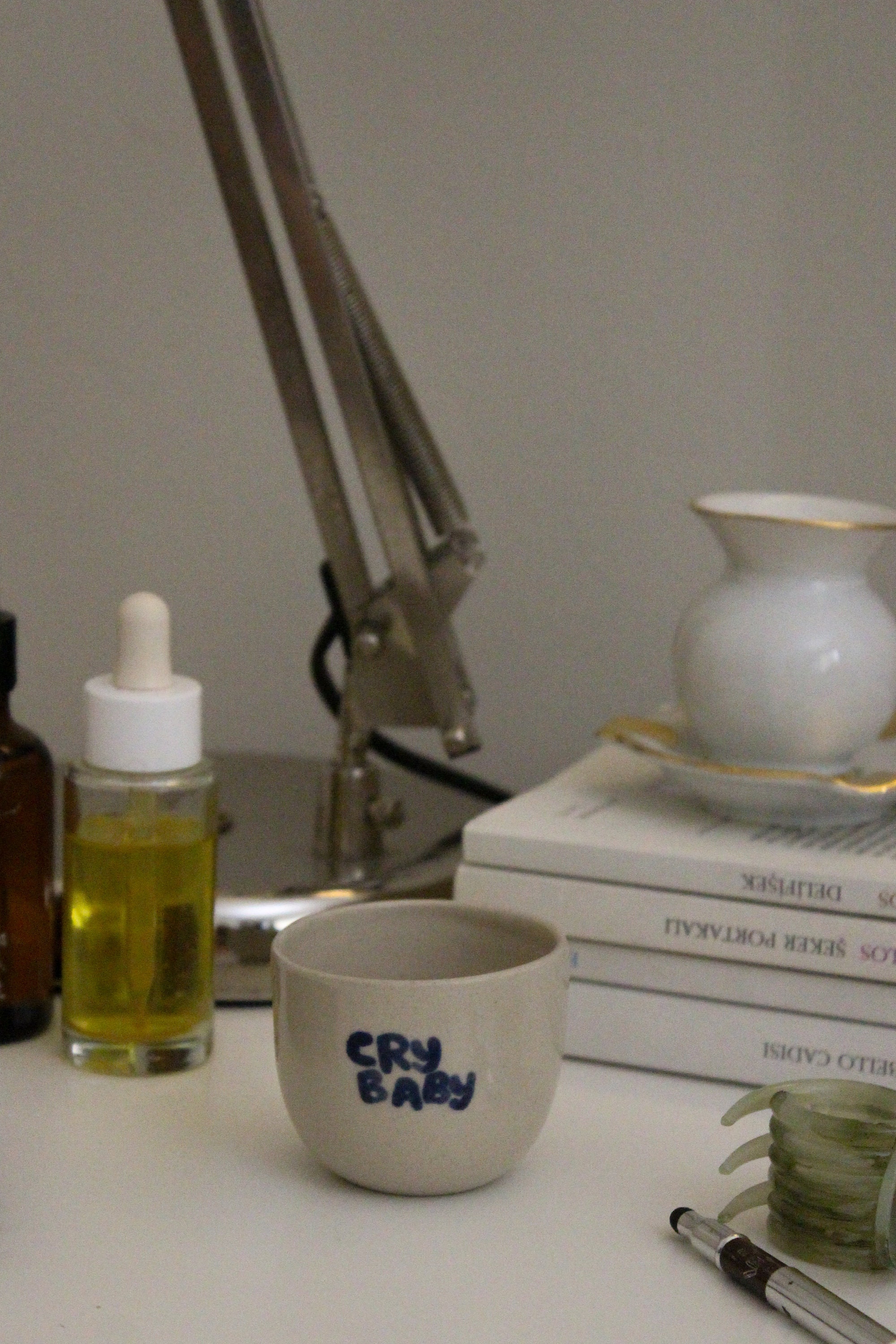 Cry Baby Smiley Face Ironic Espresso Cup Funny Quote Handmade - Etsy