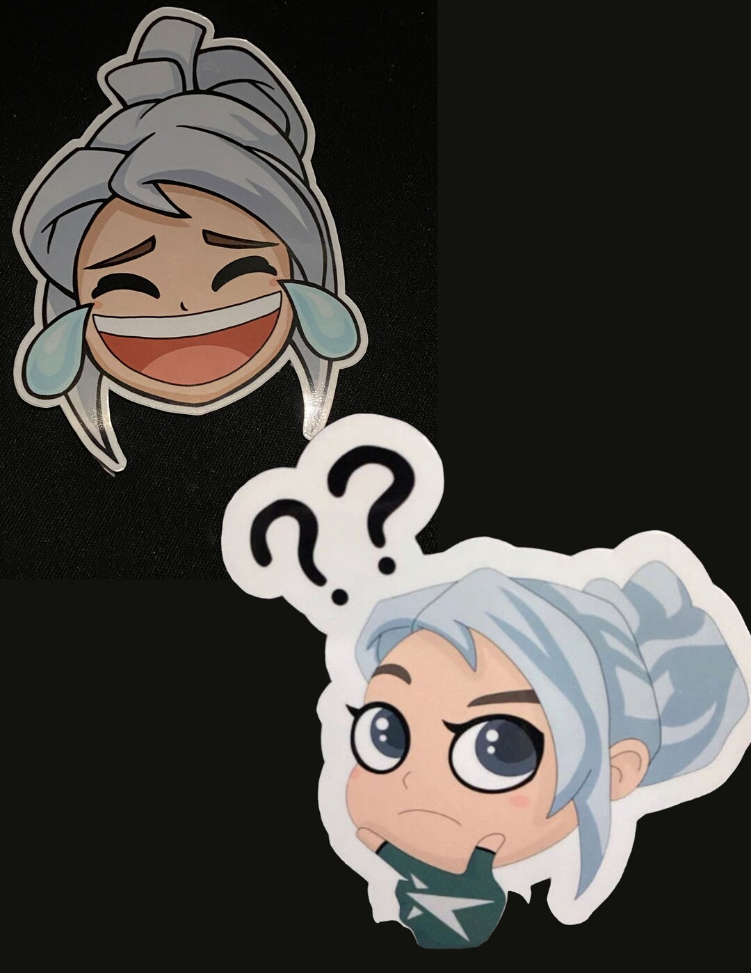 Jett Valorant Sticker, 'what Was That' Valorant Spay, Valorant Spray ...