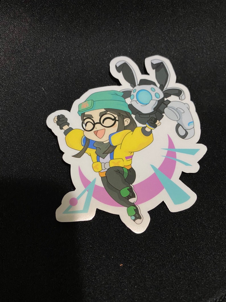 Killjoy Sticker Valorant Agent Sticker Glossy Die Cut - Etsy