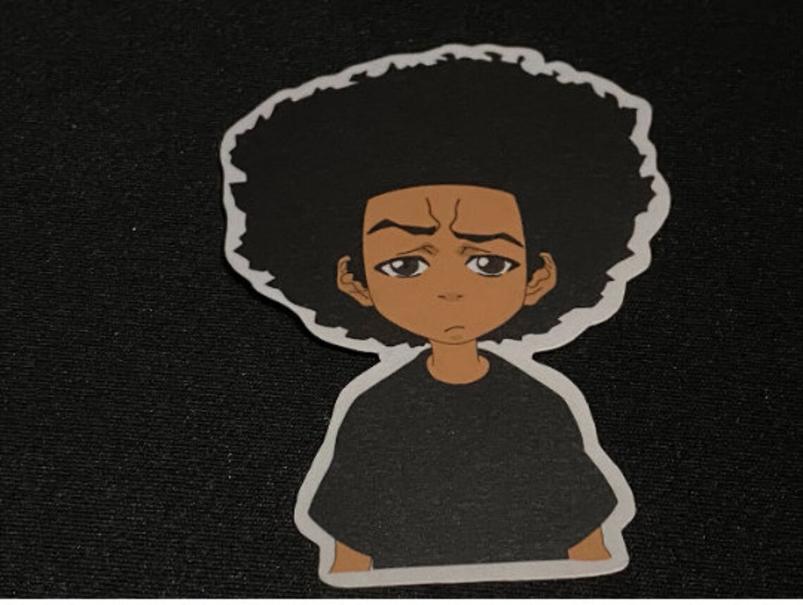 Riley Freeman & Huey Freeman Stickers Matte Waterproof | Etsy
