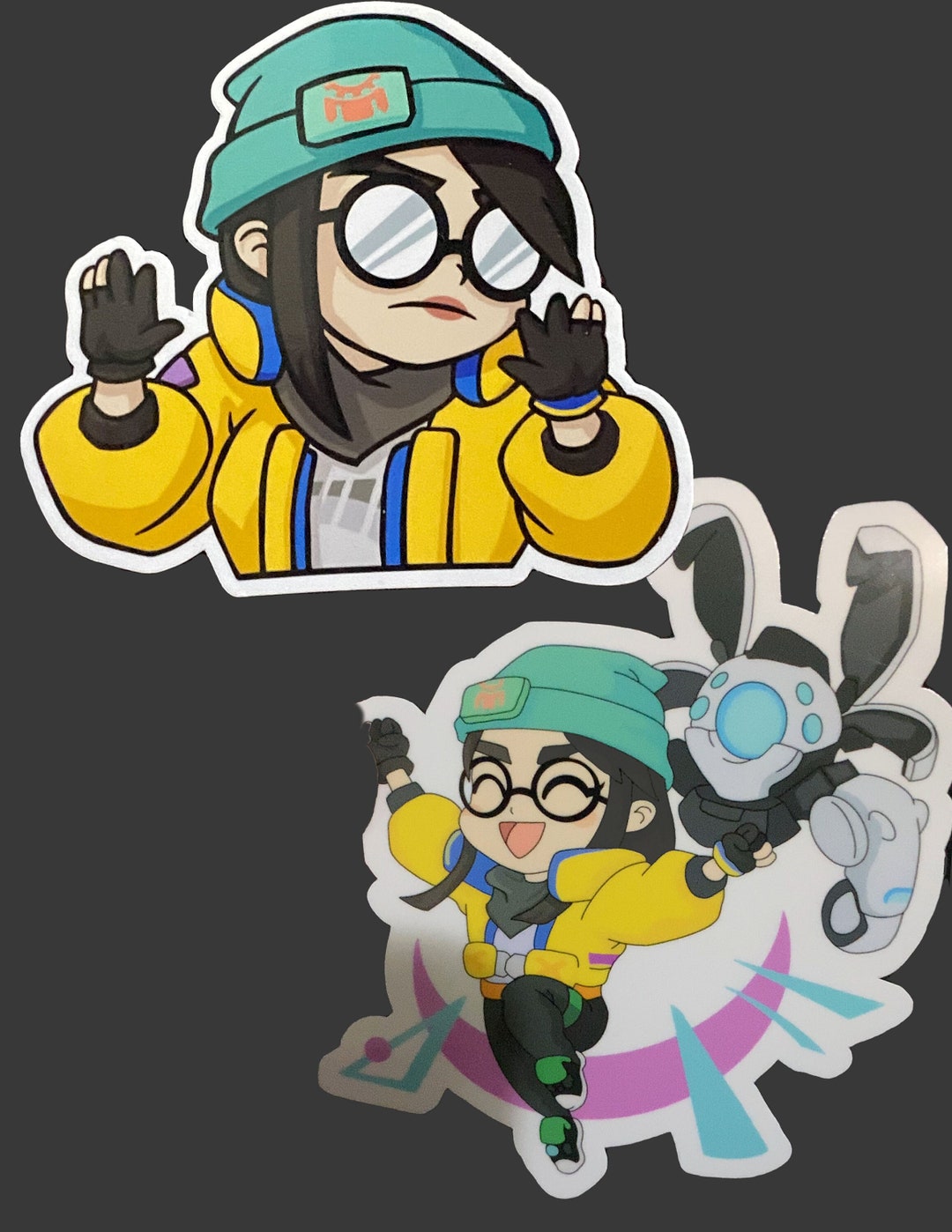 Killjoy Sticker, Valorant Agent Sticker, Glossy Die Cut Weatherproof ...