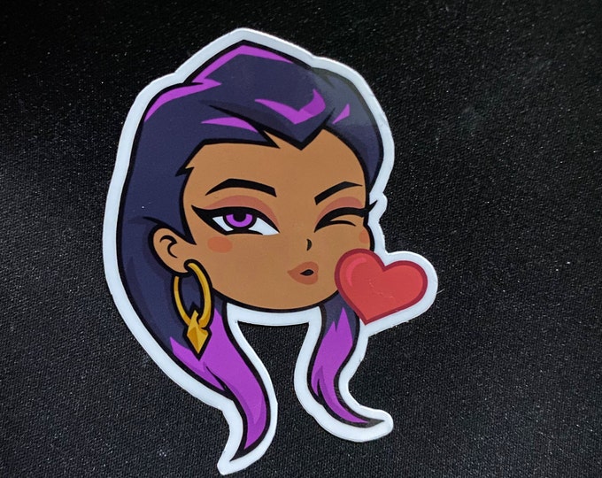 Reyna Valorant Spay, With Love, Reyna Spray, Valorant Meme Sticker ...