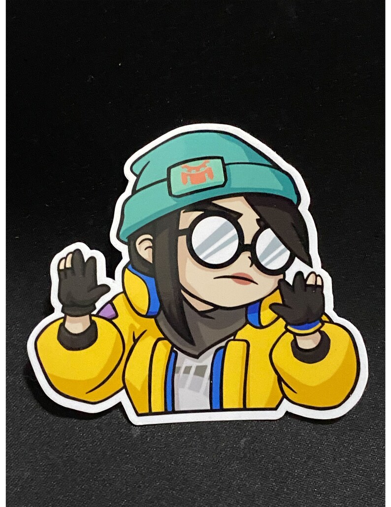 Killjoy Sticker Valorant Agent Sticker Glossy Die Cut - Etsy