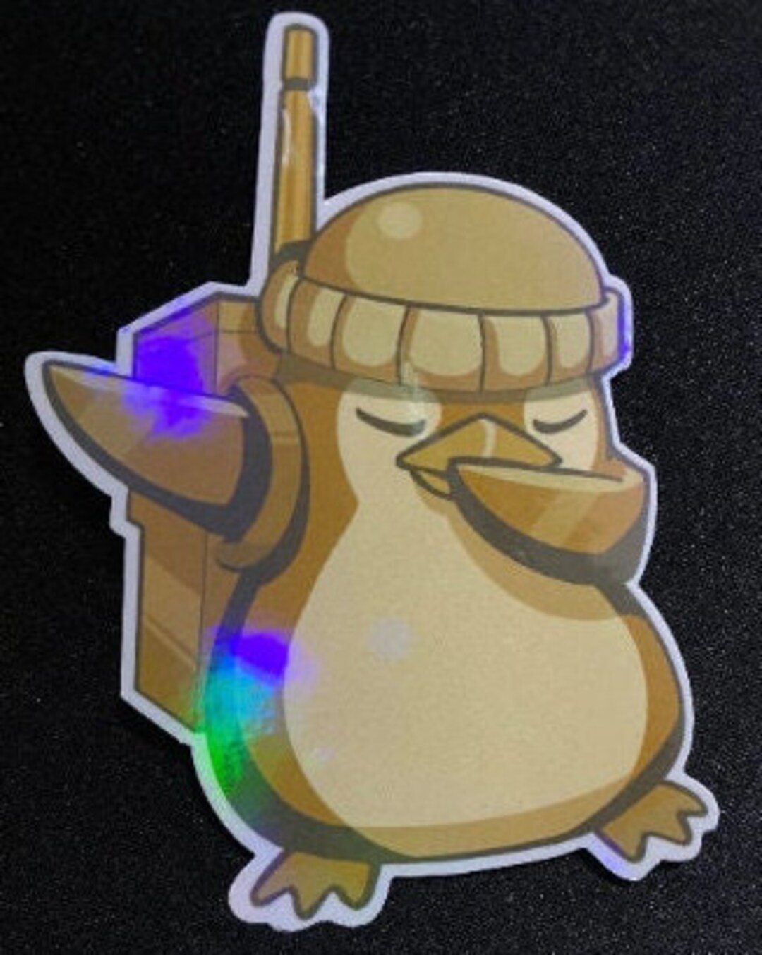 Surprised Penguin Spray Sticker, Dabbing Penguin Spray Sticker ...