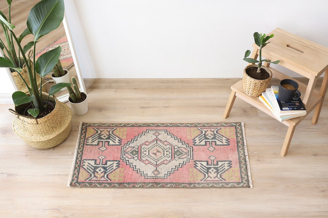 2x3 Mini Rug, Turkish Mini Rug 2x3 ,wool Door Mat,turkish Door Mat ...