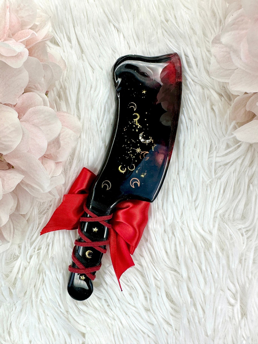 Red & Black Cleaver Decor Prop Anime Gifts for Her Anime - Etsy