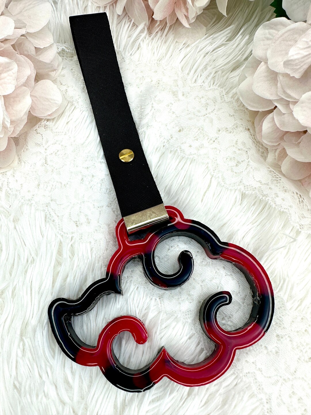 Red and Black Akatsuki Cloud Tsurikawa Anime Gifts for Her - Etsy