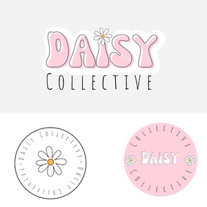 Daisy Logo Design for Small Business Logo a Fun Bright Logo Canva ...
