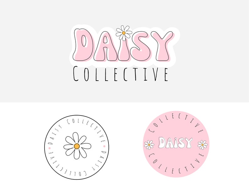 Daisy Logo Design for Small Business Logo a Fun Bright Logo Canva ...
