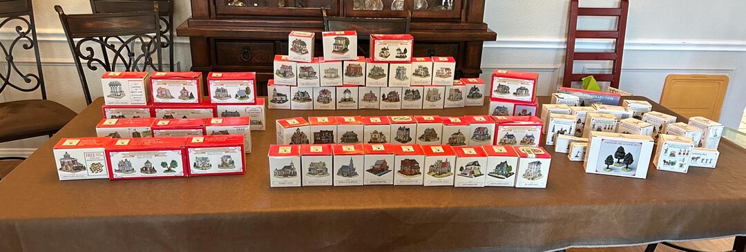 Liberty Falls Miniature Village Collection - Etsy