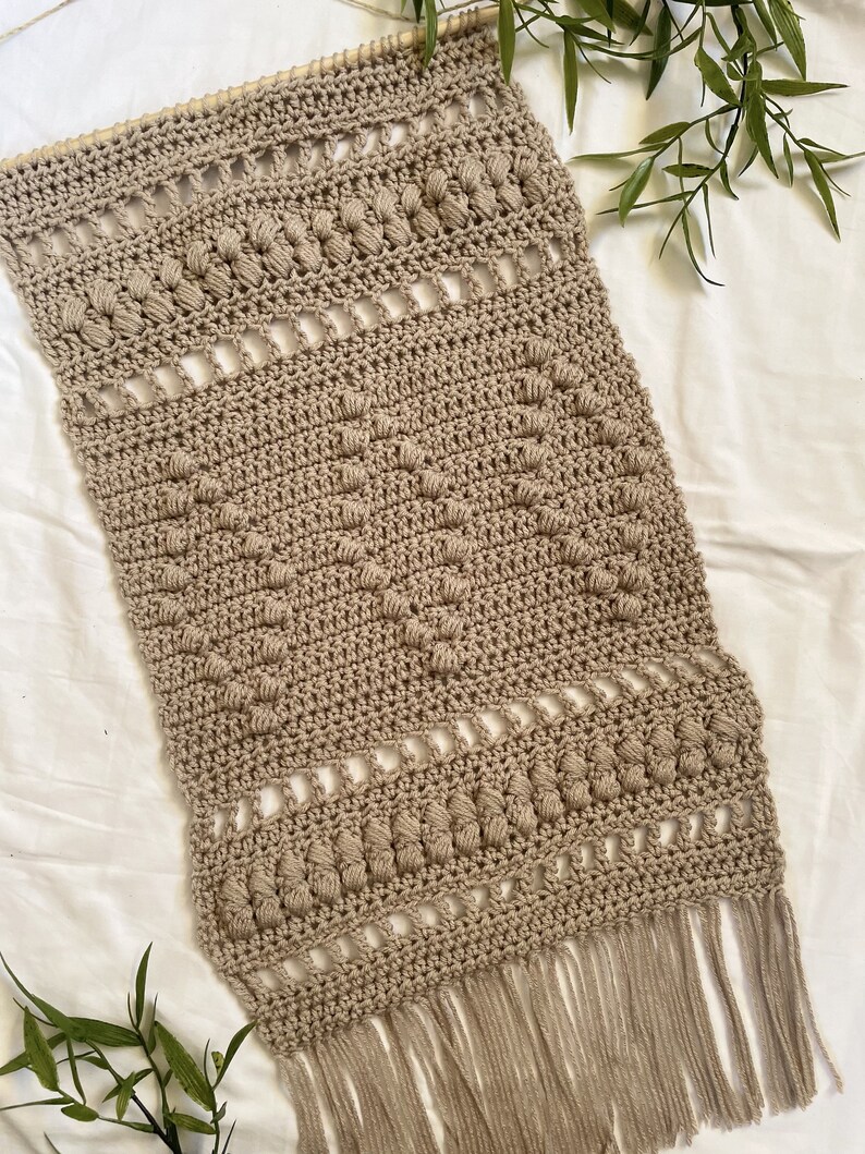 Crochet Pattern | Farmhouse Crochet Wall Hanging Pattern | Crochet Wall ...