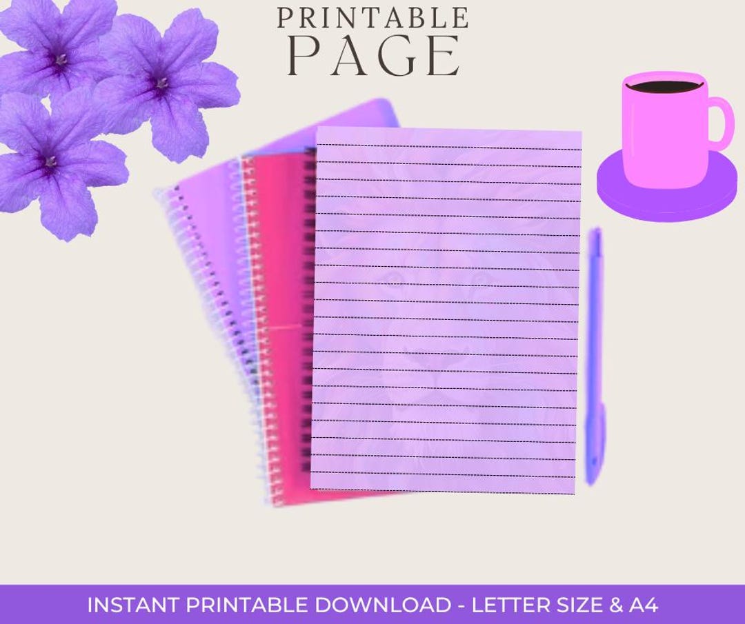 Printable Faith Christian Themed Decorative Lion of Judah Note Page | 5 ...