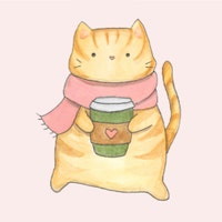 Sook Sprites / Cat Art Print / Soot Sprite Cat / Anime Art Print ...