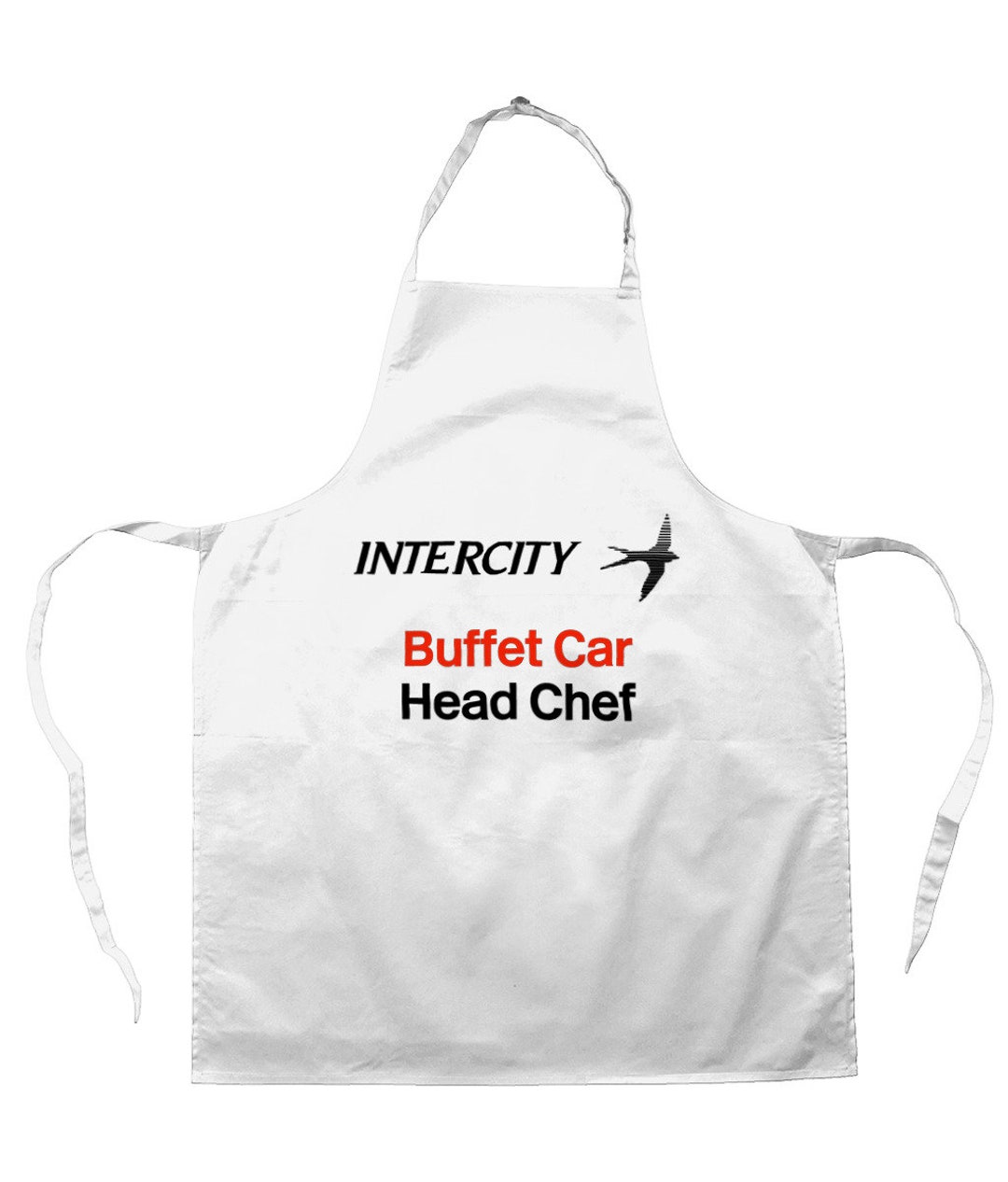 Intercity Buffet Car Head Chef Apron swallow Design - Etsy