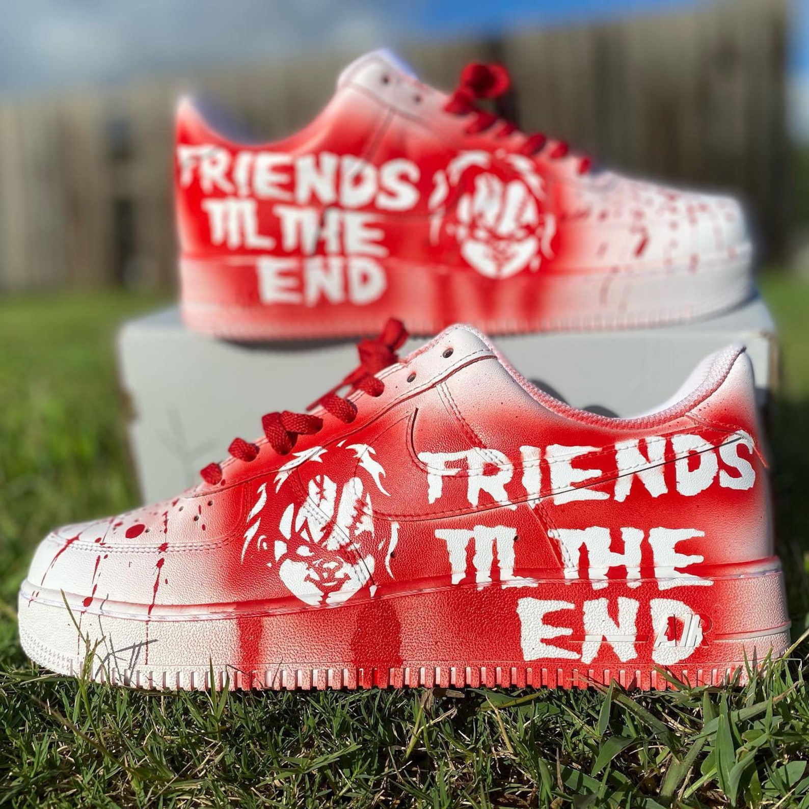 Chucky Air Force 1 Customs | Etsy