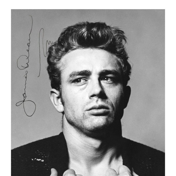 James Dean Autograph - Etsy