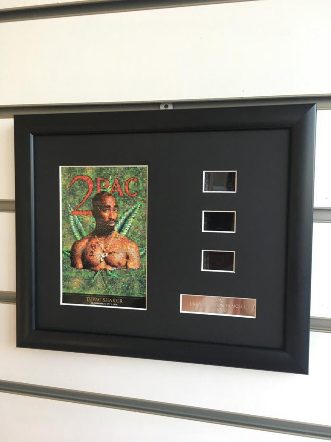 Tupac Shakur Famed Film Cell Hip Hop Rap Music Memorabilia 2pac Wall ...