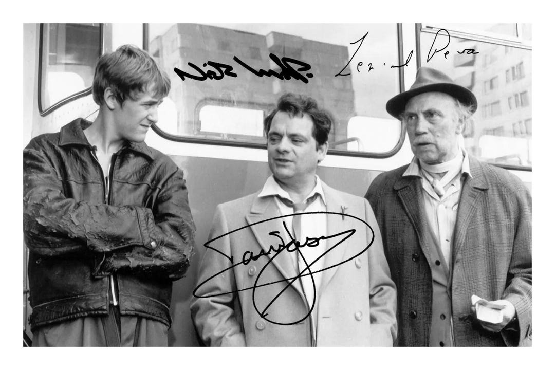 Del Boy David Jason and Rodney Nicholas Lyndhurst Autograph Collectable ...