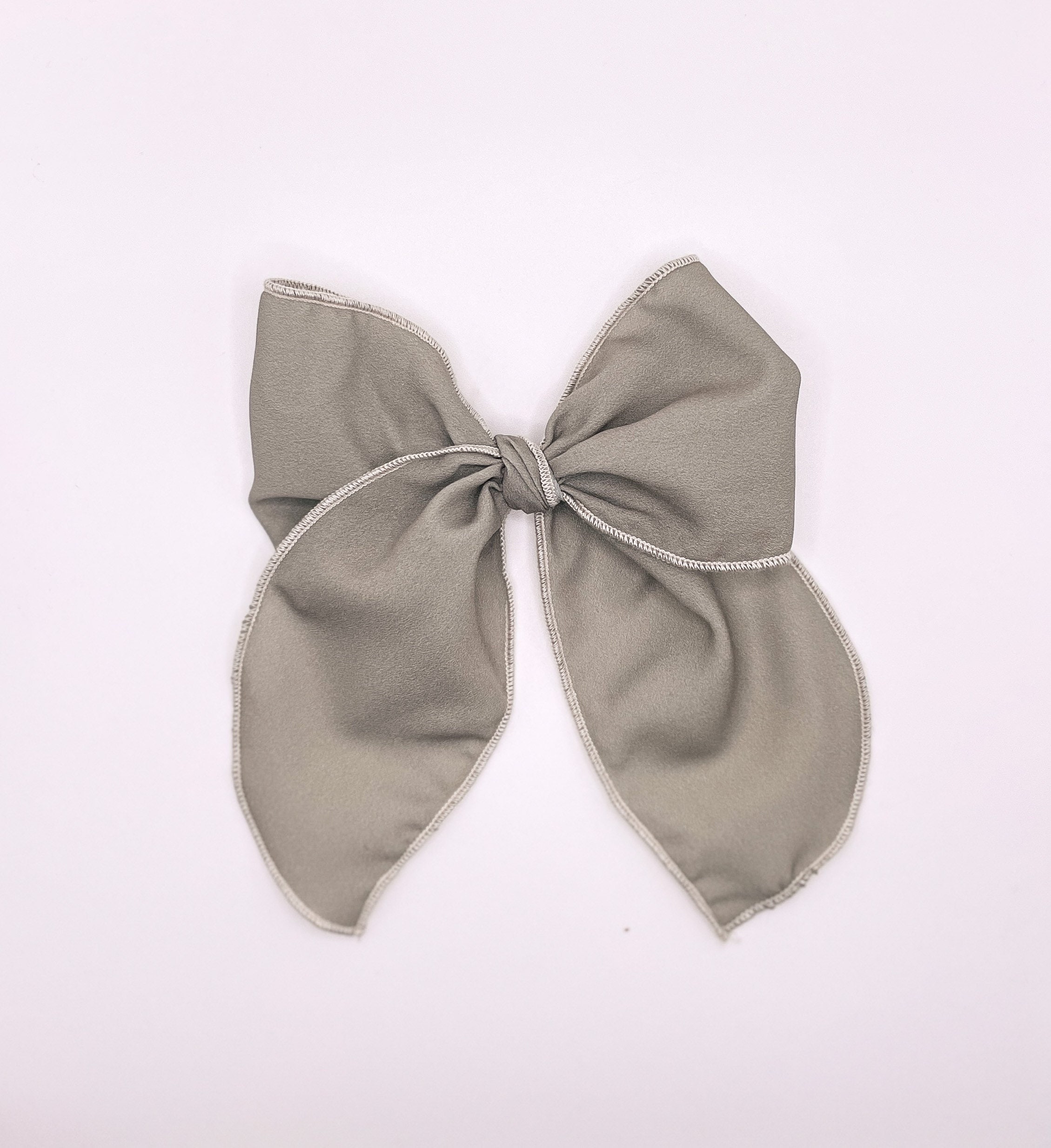 Sage Green Fable Bow Olive Green Large Fable Bow - Etsy