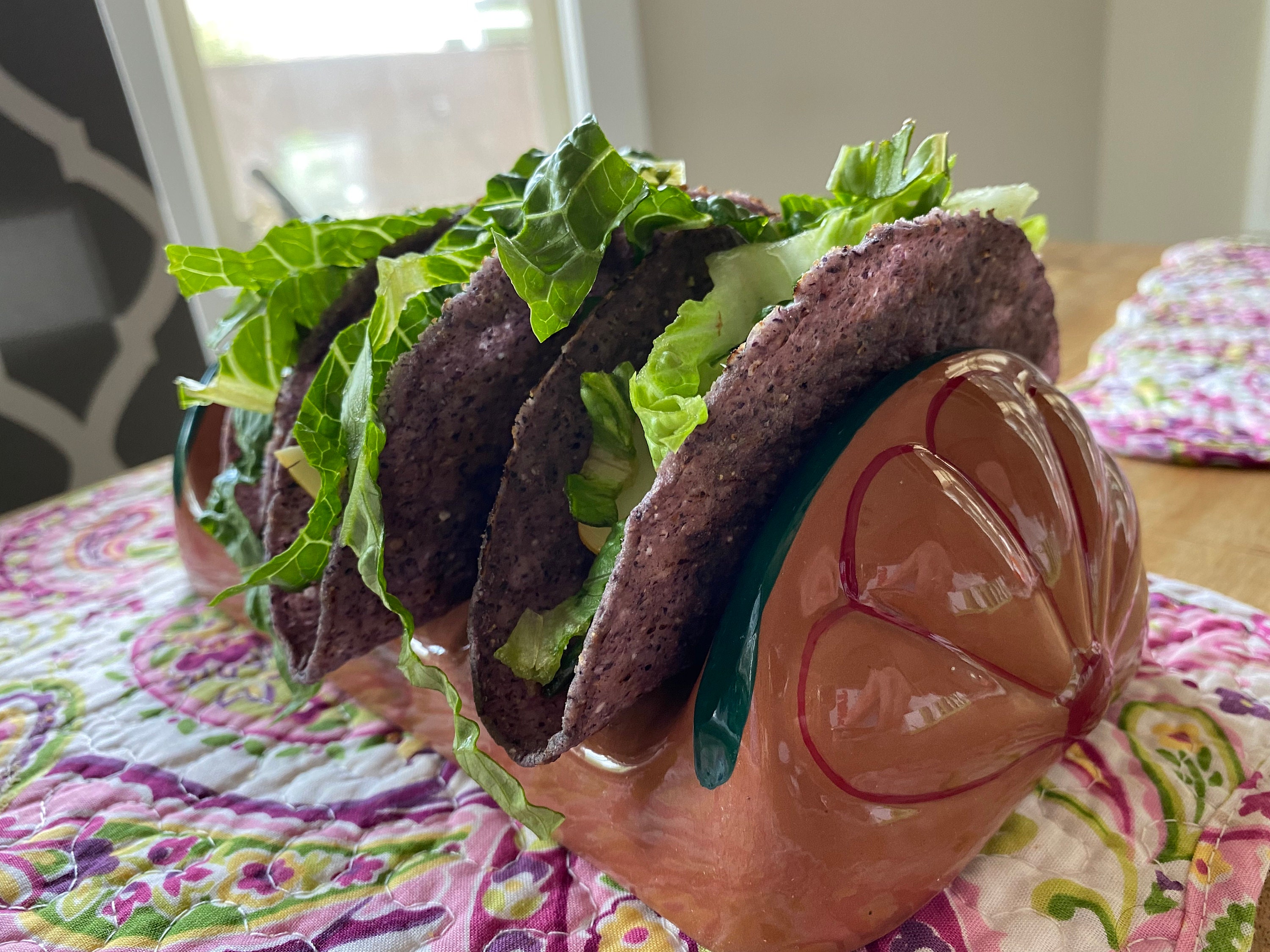 Vintage Ceramic TACO Holder Rack - Etsy