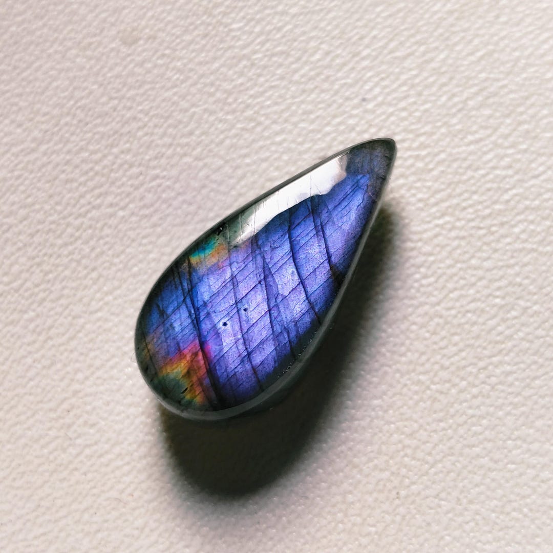 Multi Labradorite Gemstone AAA Quality Handmade Polished Multi Purple ...